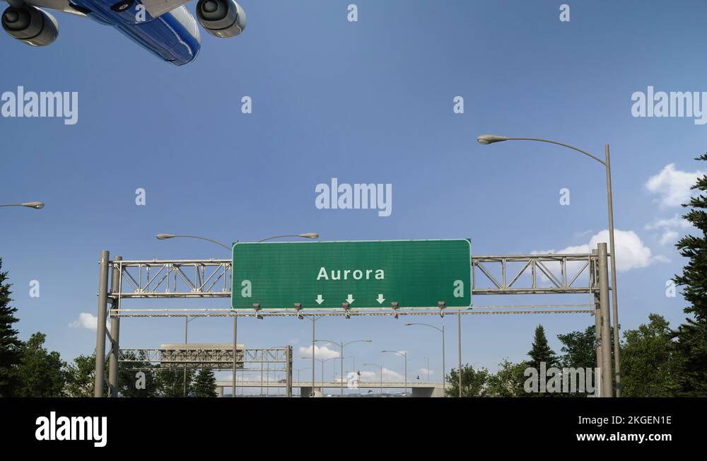 Aurora airplane Stock Videos & Footage - HD and 4K Video Clips - Alamy