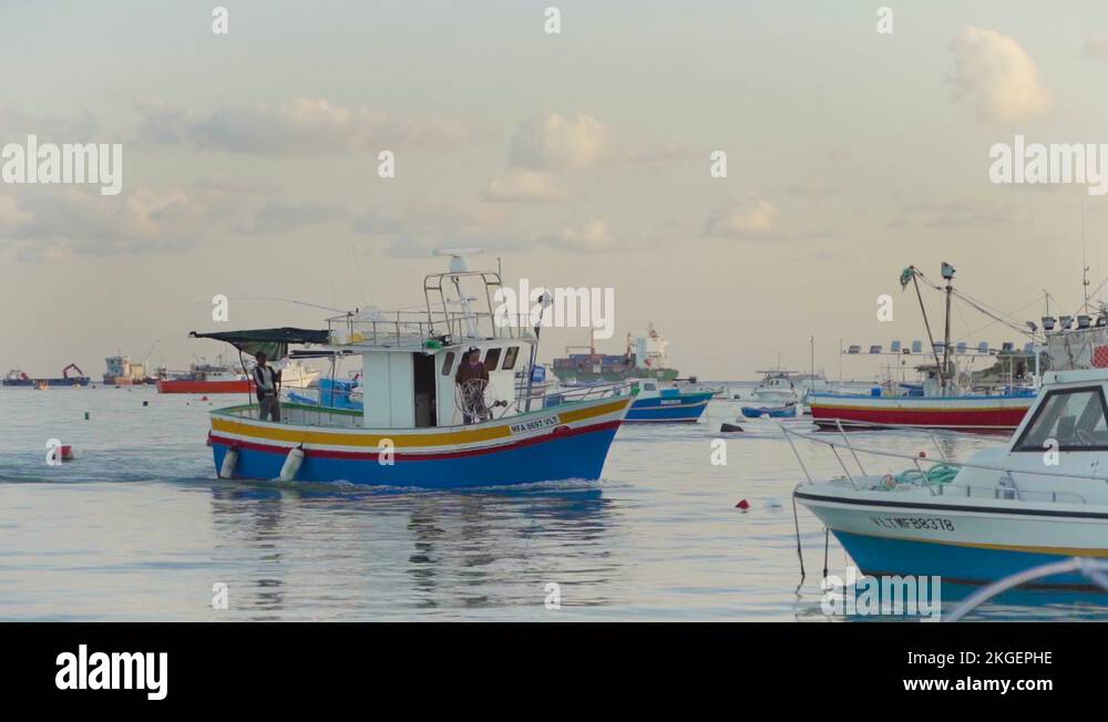 Typical luzzu boat of malta island Stock Videos & Footage - HD and 4K ...