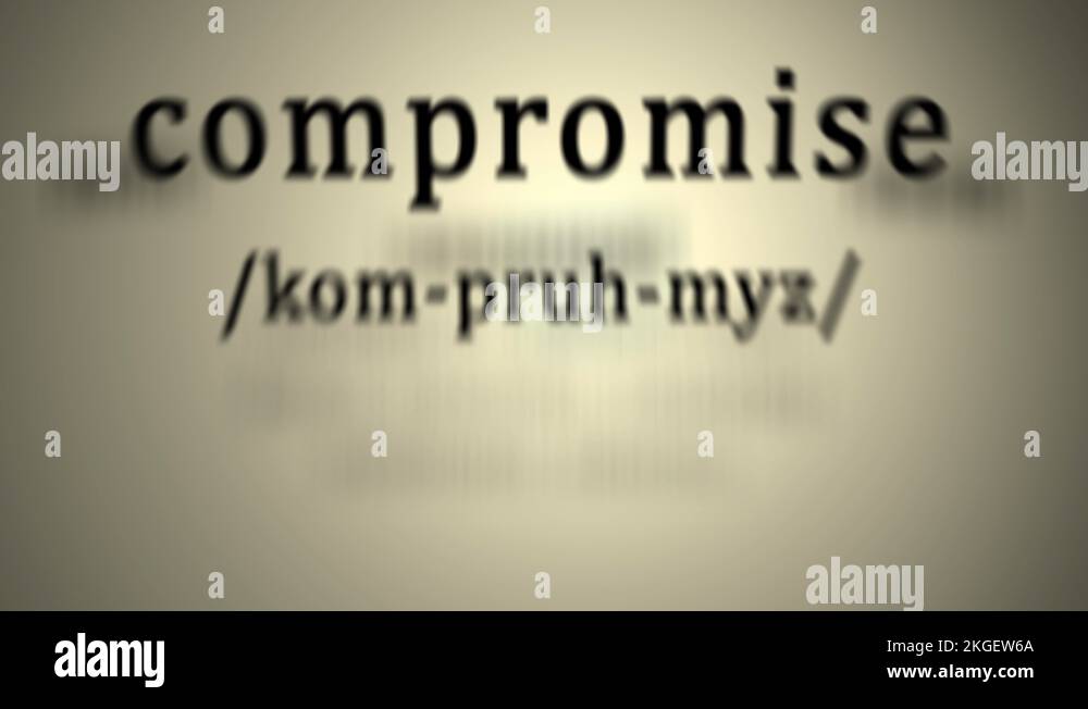 Compromise word Stock Videos & Footage - HD and 4K Video Clips - Alamy