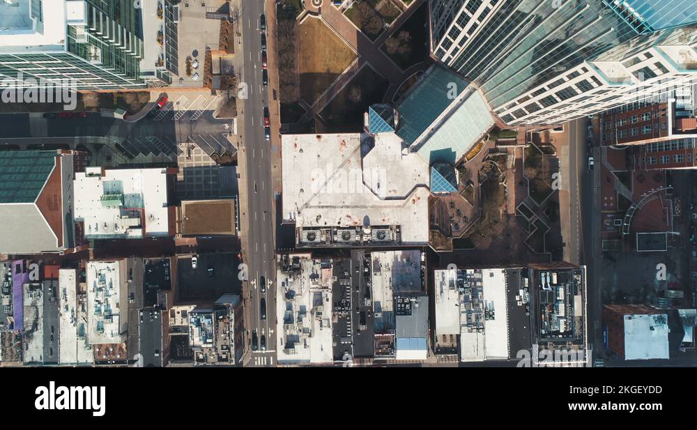 City top down view skyscrapers Stock Videos & Footage - HD and 4K Video ...