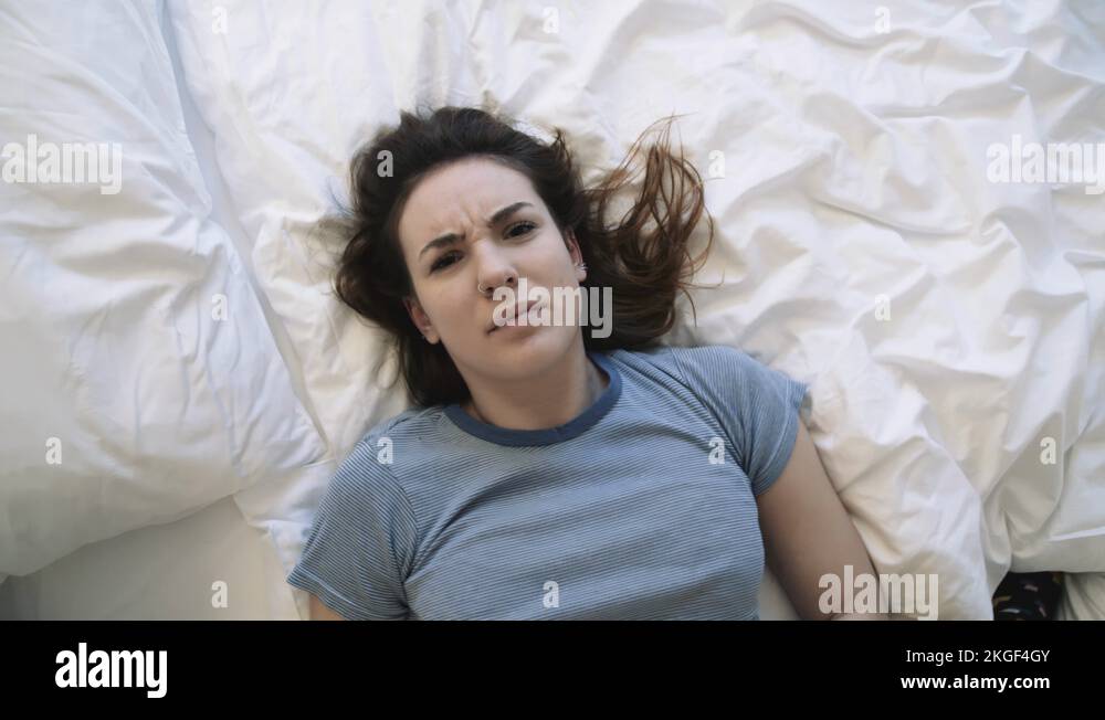 Woman bed lying overhead Stock Videos & Footage - HD and 4K Video Clips ...