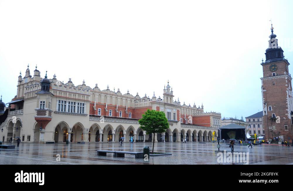 Krakow iconic building Stock Videos & Footage - HD and 4K Video Clips ...