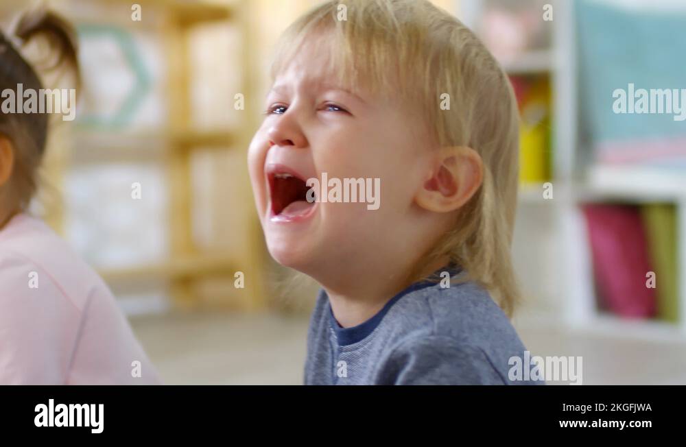 Sad kid in kindergarten Stock Videos & Footage - HD and 4K Video Clips ...