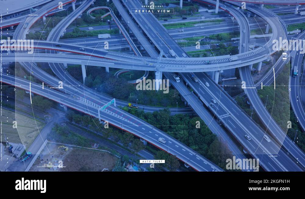 Screen of a drone controller. Head up display (HUD) of a vehicle ...