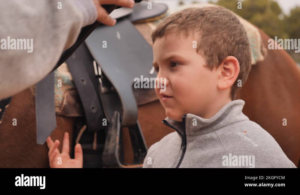 Boy horse riding Stock Videos & Footage - HD and 4K Video Clips - Alamy