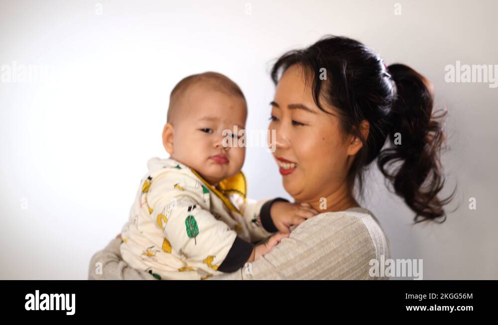 Chinese mom and baby portrait Stock Videos & Footage - HD and 4K Video ...