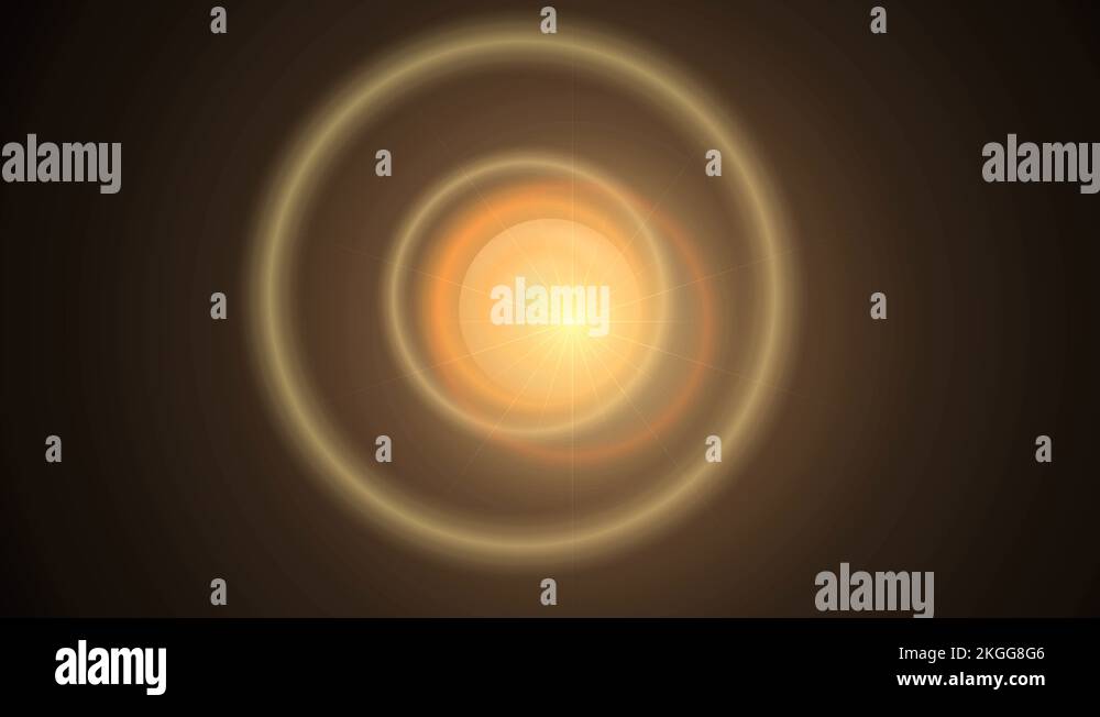 Birth of a new animation with light effects, 2d fantasy space animation ...