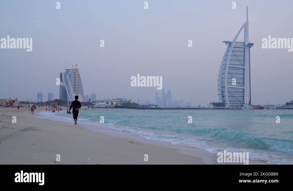 Burj and the jumeriah beach hotel Stock Videos & Footage - HD and 4K ...