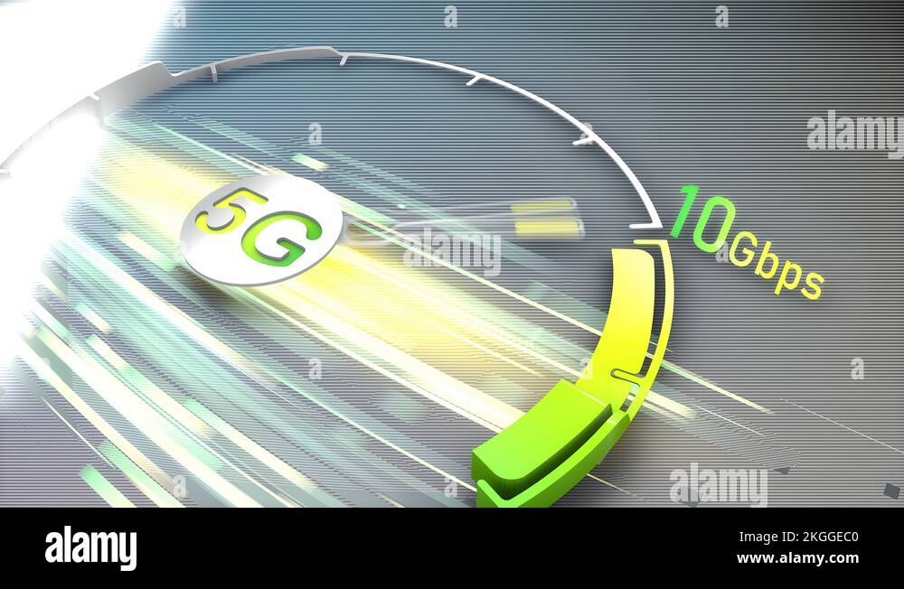 5G broadband connection speed Stock Video Footage - Alamy