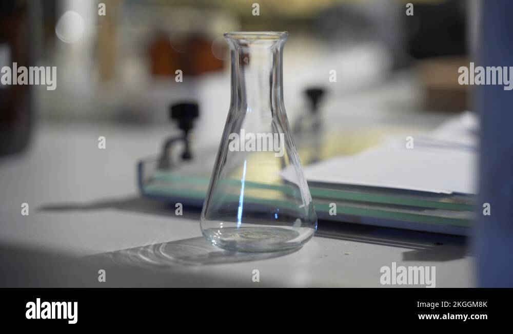 Lab glass flask Stock Videos & Footage - HD and 4K Video Clips - Alamy