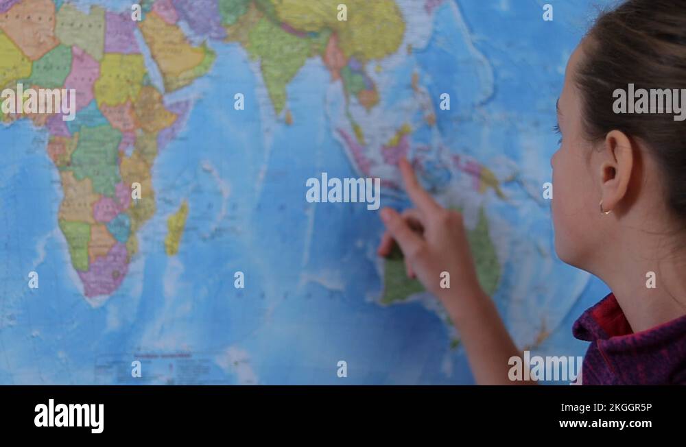 Girl holding world map Stock Videos & Footage - HD and 4K Video Clips ...