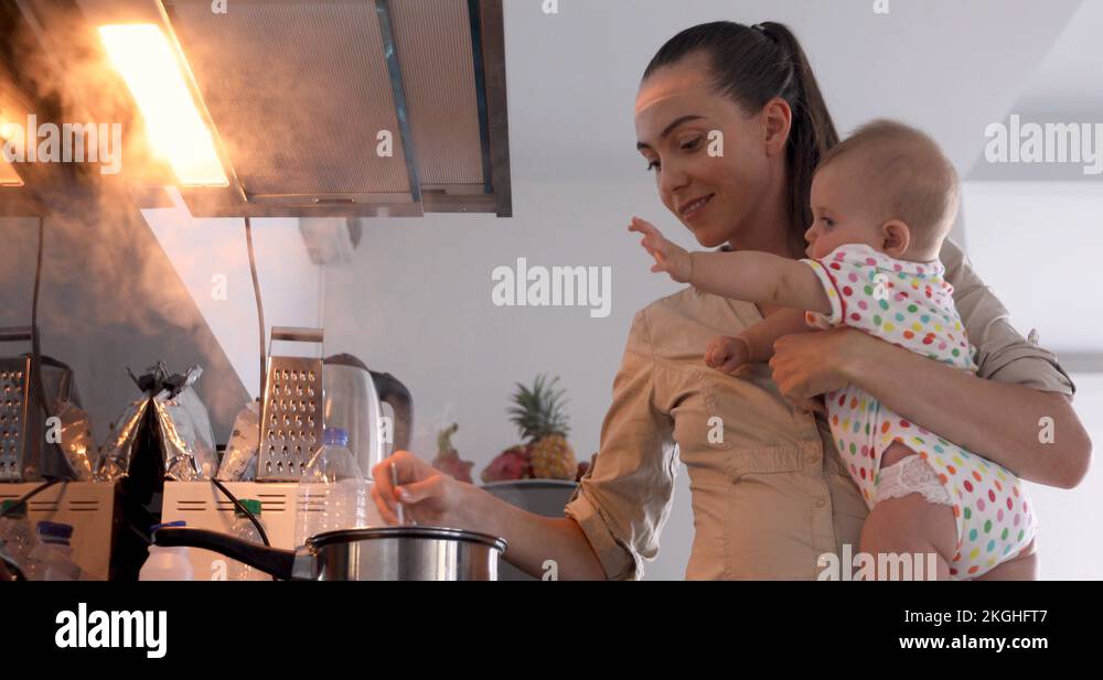 Cooking with mom stove Stock Videos & Footage - HD and 4K Video Clips ...