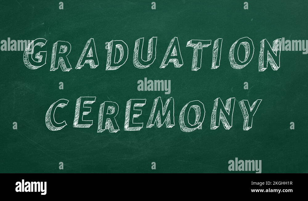 Graduation ceremony. Stop motion animation Stock Video Footage - Alamy