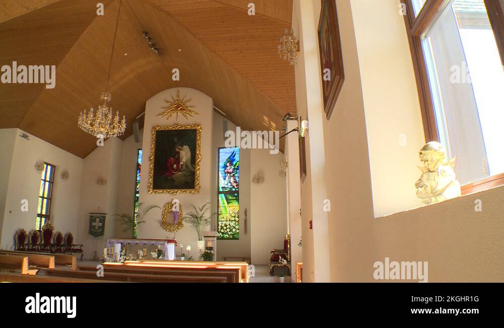 Altar modern church interior Stock Videos & Footage - HD and 4K Video ...