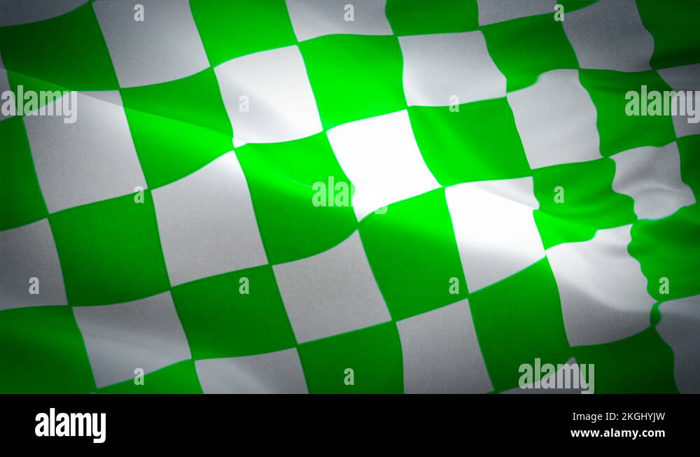 Checkered flag video waving in wind. Isolated Waving Checkered Flag ...