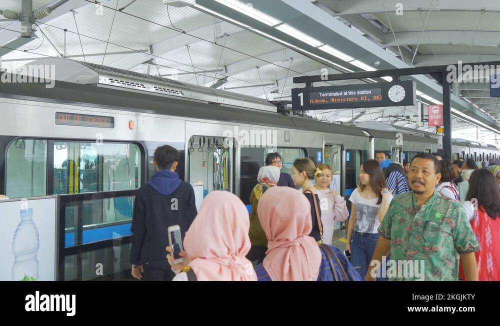 Jakarta commuter line in jakarta Stock Videos & Footage - HD and 4K ...