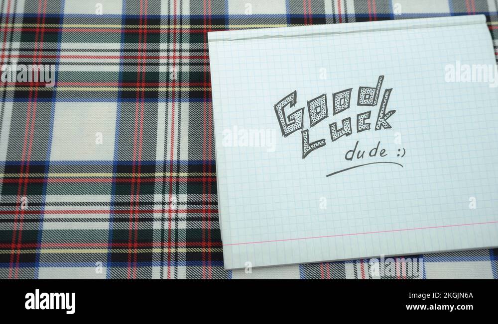 Drawing good luck Stock Video Footage - Alamy