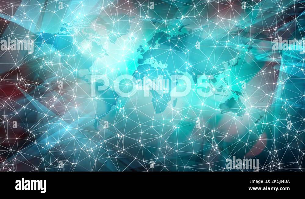 Cyber security world map, modern motion graphics Stock Video Footage ...