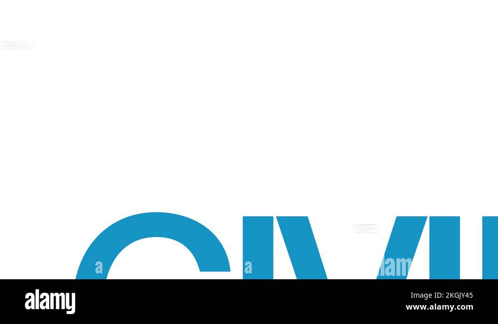 Civil engineering animated word cloud. Kinetic typography Stock Video ...