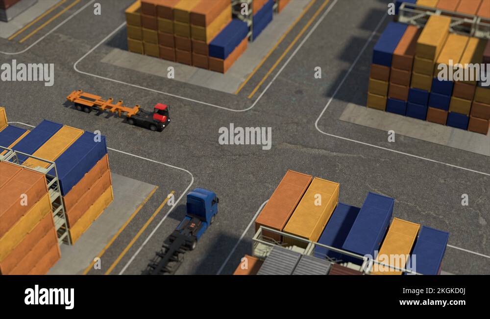 Container transfer station Stock Videos & Footage - HD and 4K Video ...