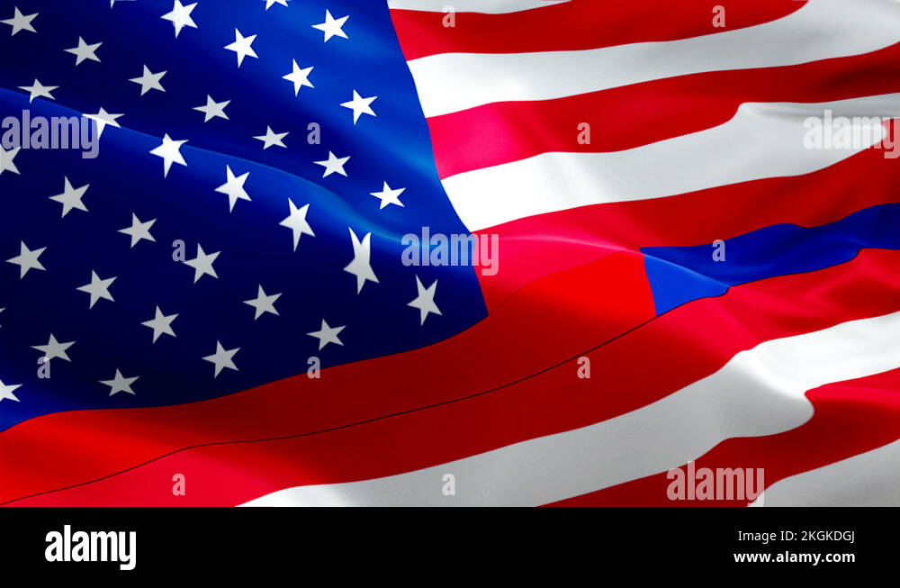 First Responder waving flag. National 3d Emergency medical responder ...