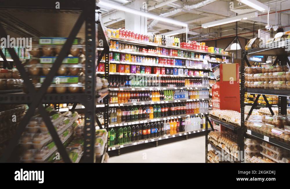 Grocery store interior design Stock Videos & Footage - HD and 4K Video ...