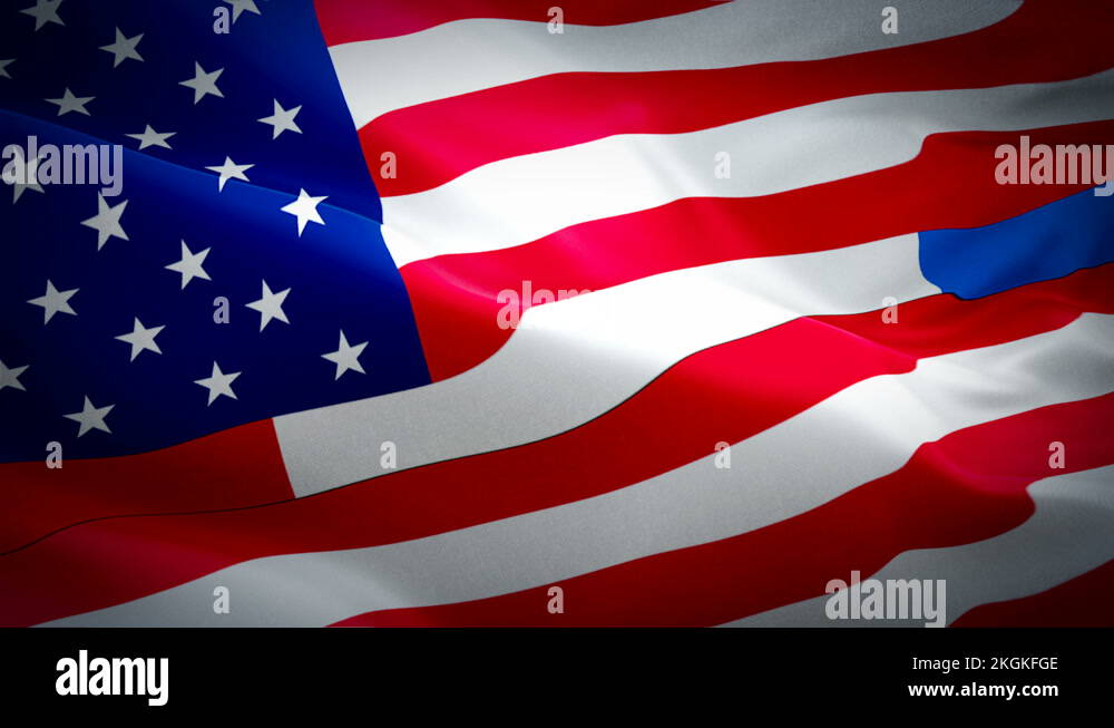 EMERGENCY SERVICE waving flag. National 3d police, firefighters, 911 ...