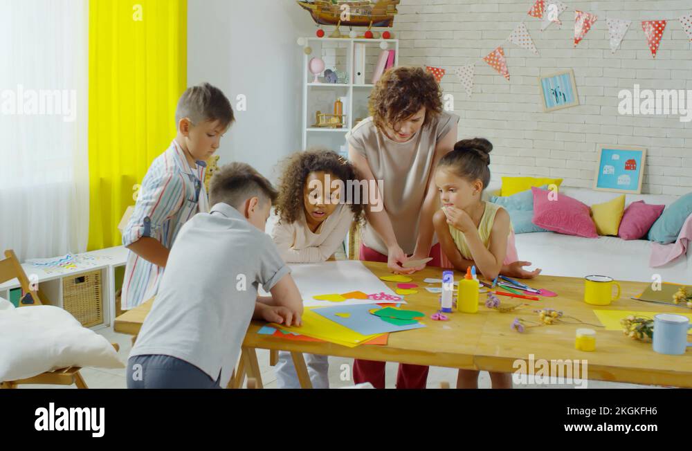 Craft making with kids Stock Videos & Footage - HD and 4K Video Clips ...