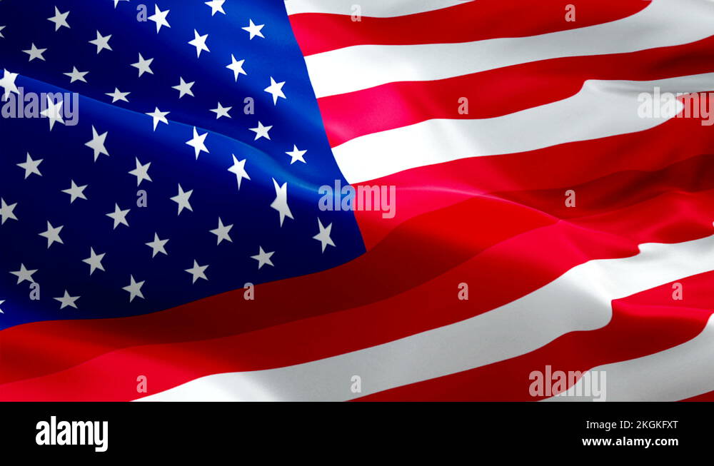 Firefighter Memorial flag video waving in wind. EMERGENCY Fire SERVICES ...
