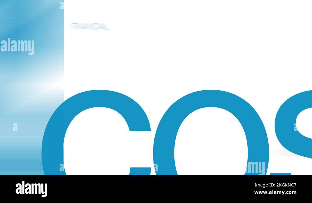 Cost sharing animated word cloud. Kinetic typography Stock Video ...