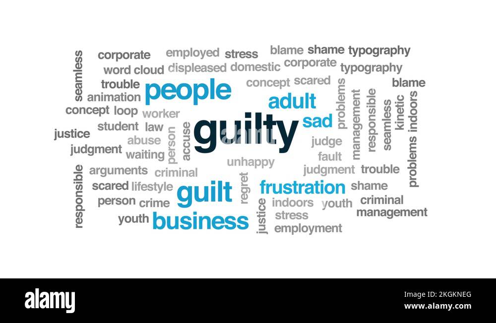 Guilty word Stock Videos & Footage - HD and 4K Video Clips - Alamy