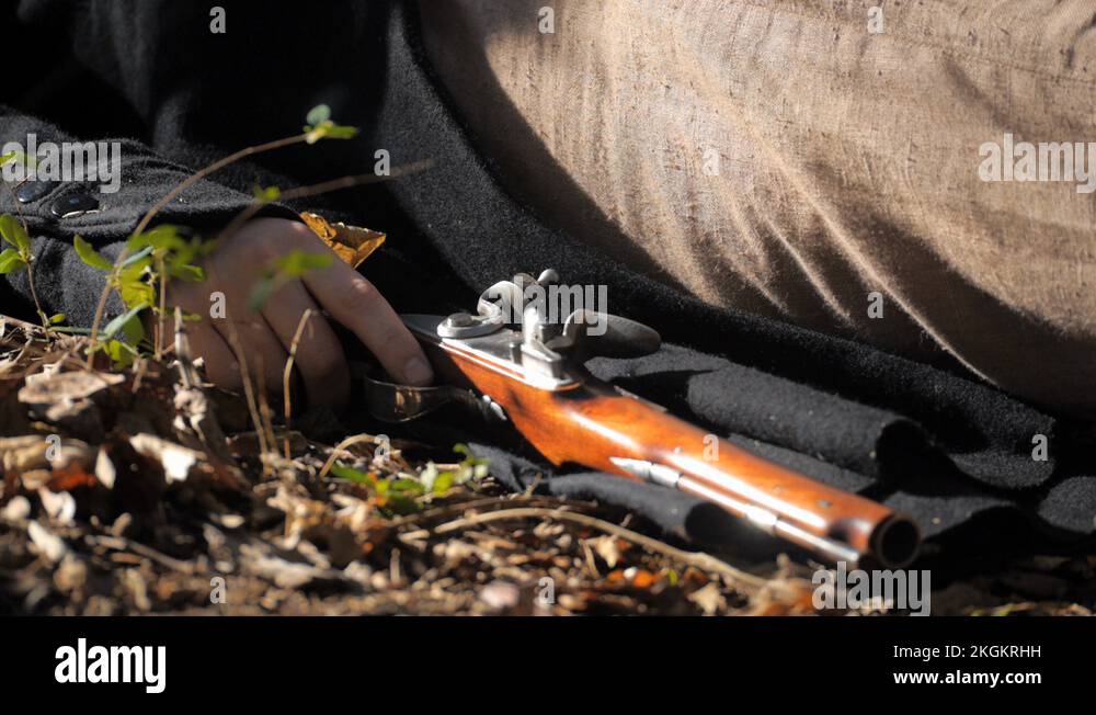 18th - 19th Century Flintlock duel - dueling pistol - Gentleman Shot ...