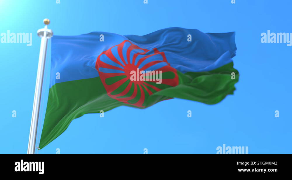 Flag of the romani people Stock Videos & Footage - HD and 4K Video ...