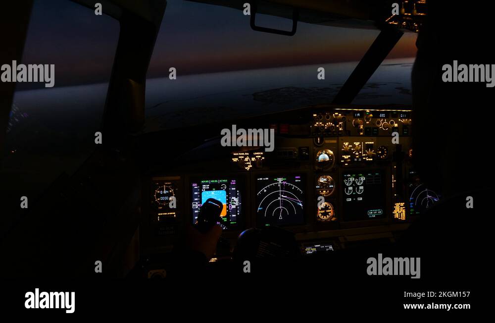 Passenger aircraft cockpit Stock Videos & Footage - HD and 4K Video ...