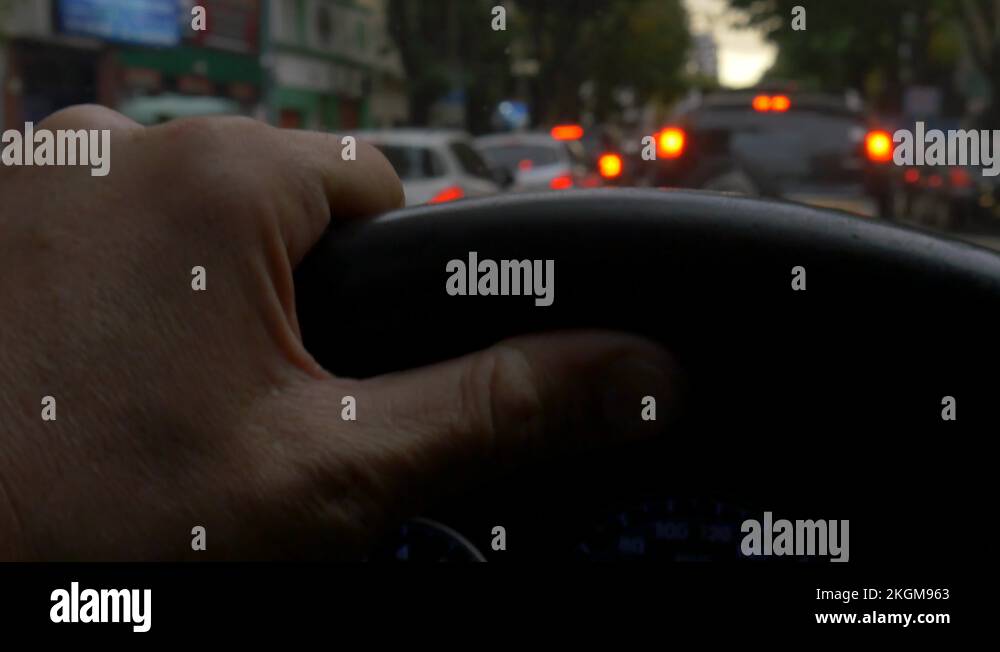 City car driving traffic jam Stock Videos & Footage - HD and 4K Video ...