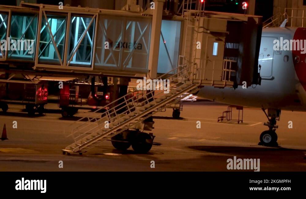 Plane jetway terminal aerial Stock Videos & Footage - HD and 4K Video ...