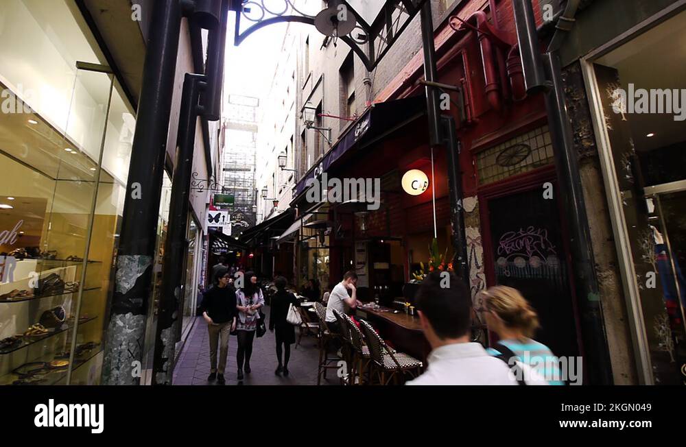 Melbourne Block Arcade Stock Video Footage - Alamy