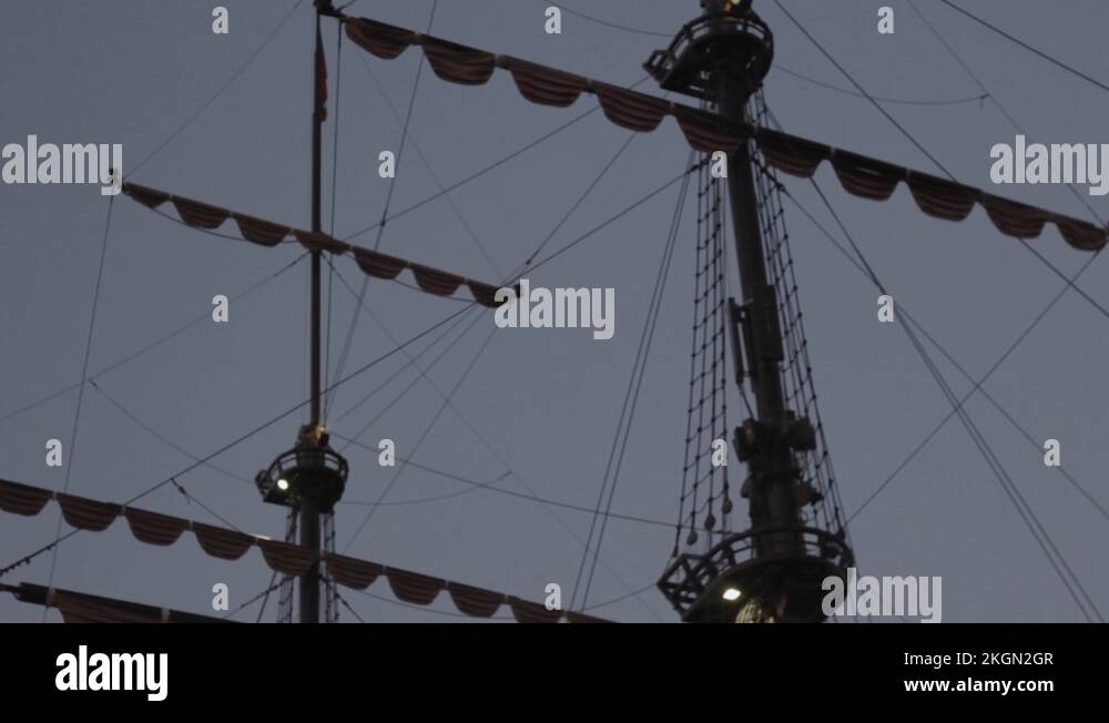Ships mast rigging rig masts Stock Videos & Footage - HD and 4K Video ...