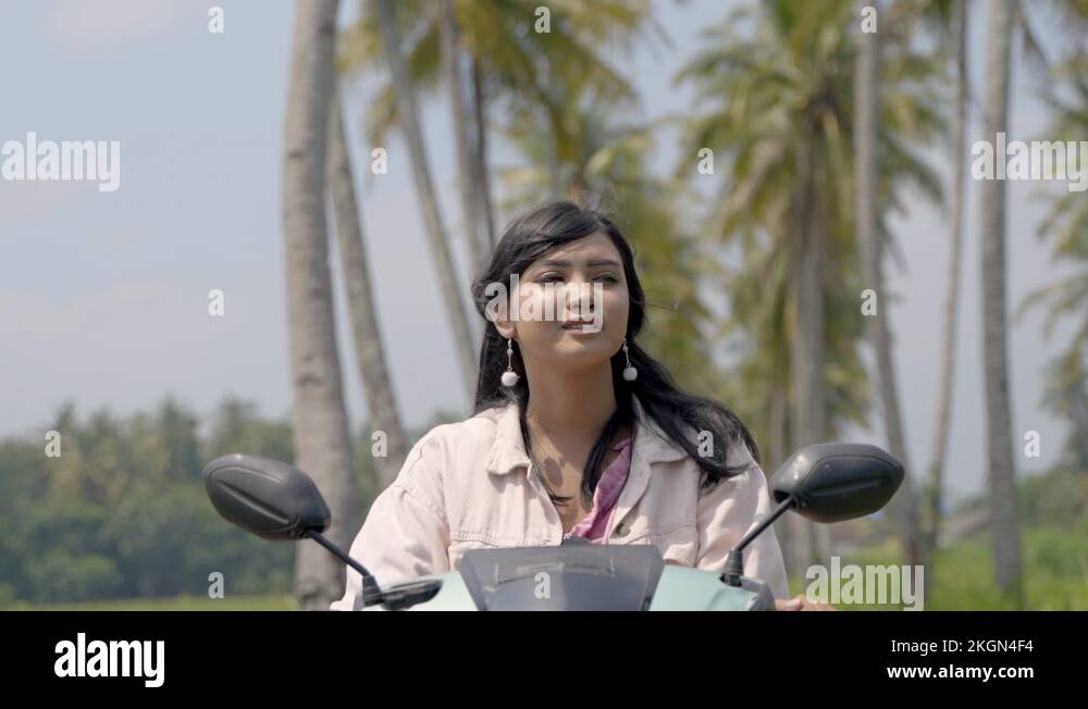Young asian woman riding motorcycle Stock Videos & Footage - HD and 4K ...