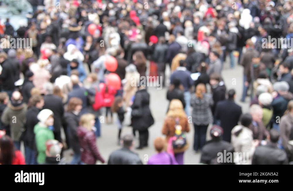 Crowd people walking on square Stock Videos & Footage - HD and 4K Video ...