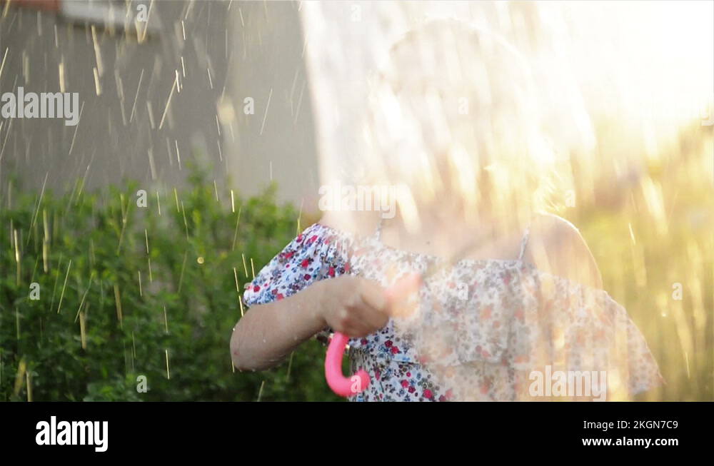 Young girl outdoors in rain Stock Videos & Footage - HD and 4K Video ...