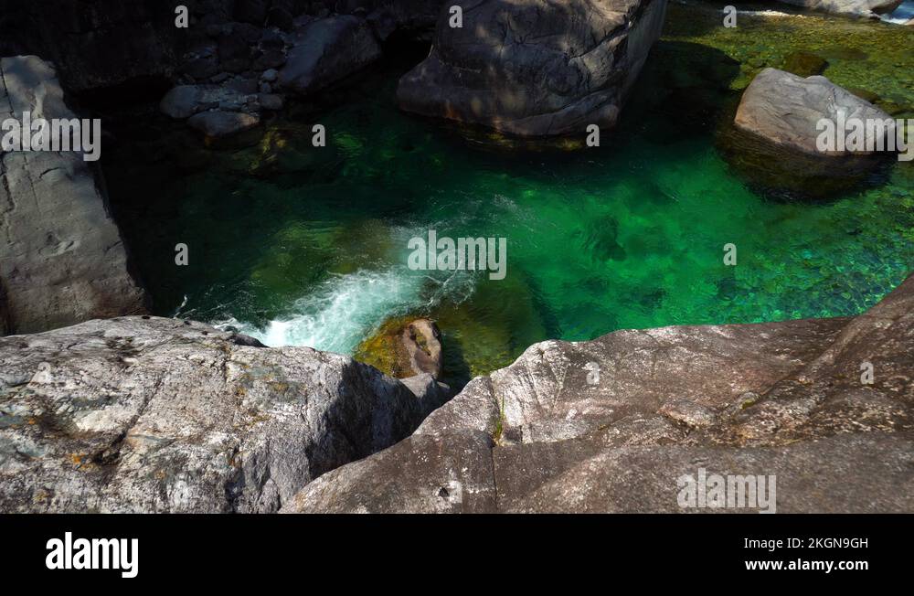 Pure Fresh Clear Spring Water /Atera Valley in Kiso, Nagano, Japan ...