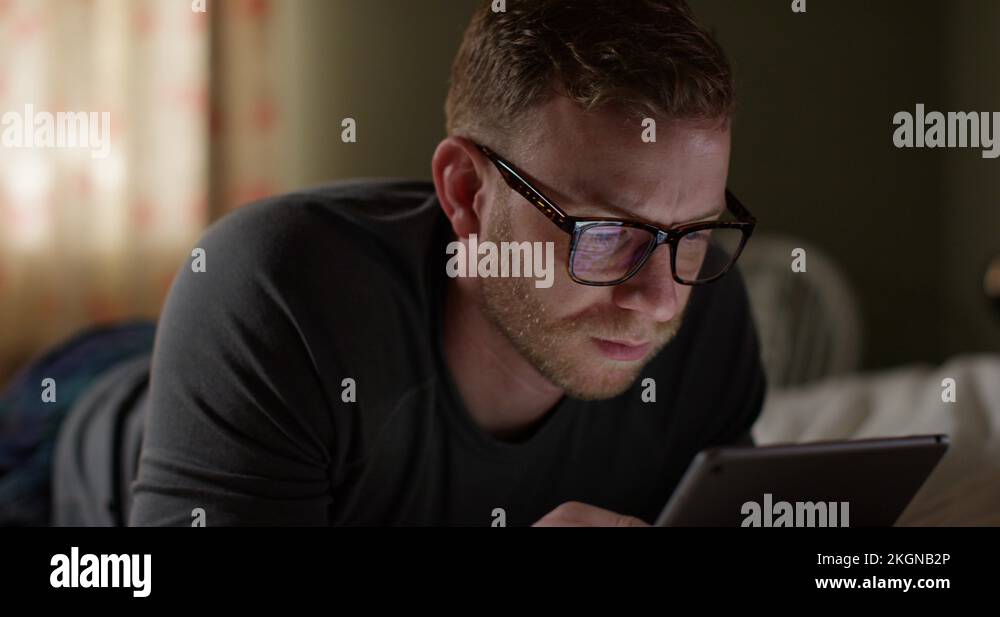 Man staring at computer screen Stock Videos & Footage - HD and 4K Video ...