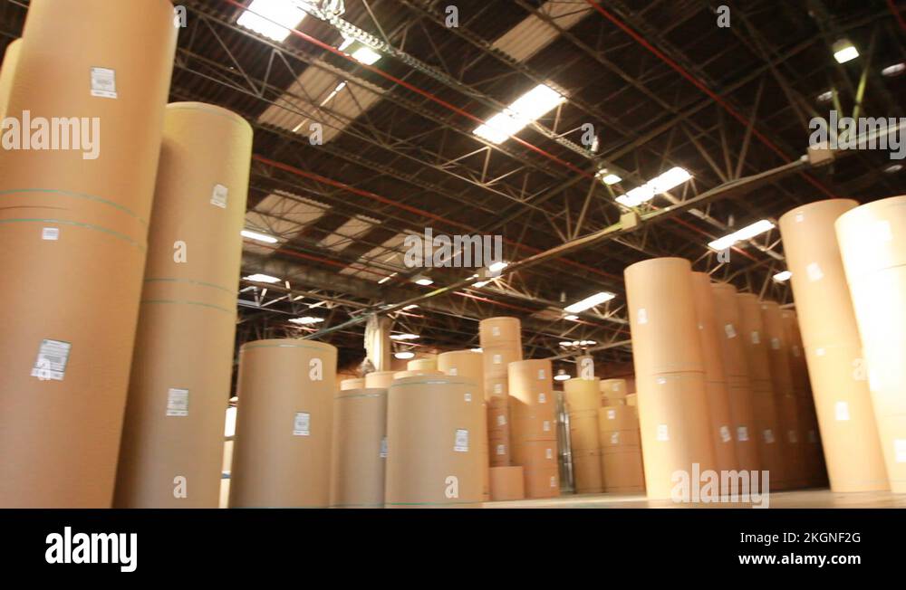 Recycling Paper center environment Ecologic waste garbage forklift ...