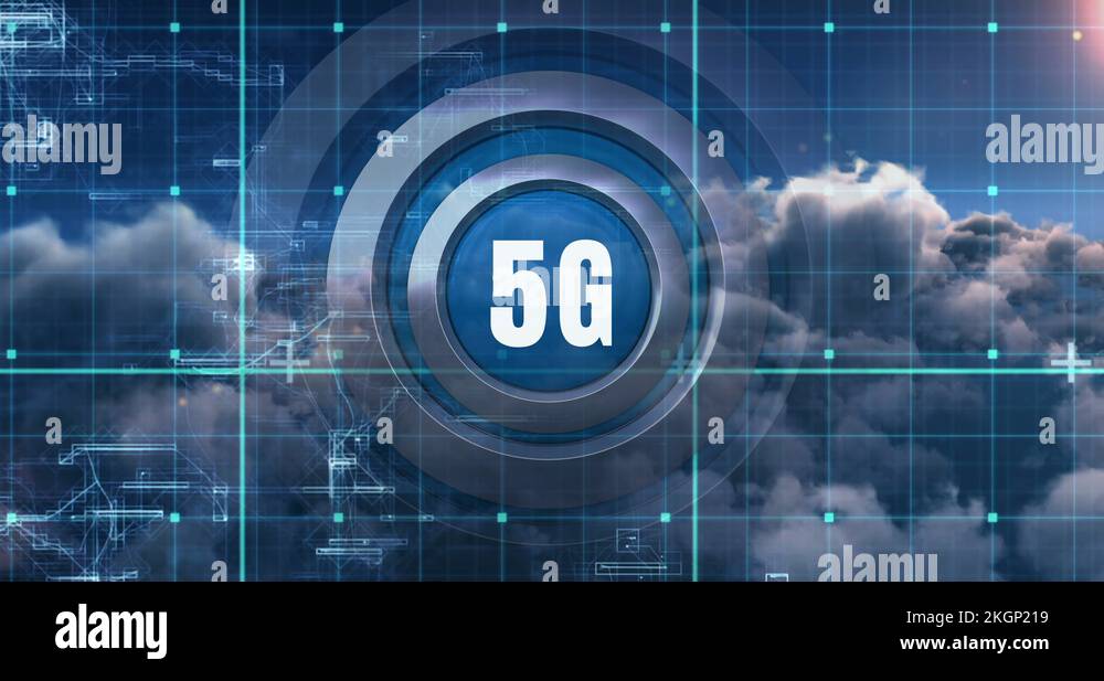 5G network connections, the future of digital global connectivity 4k ...