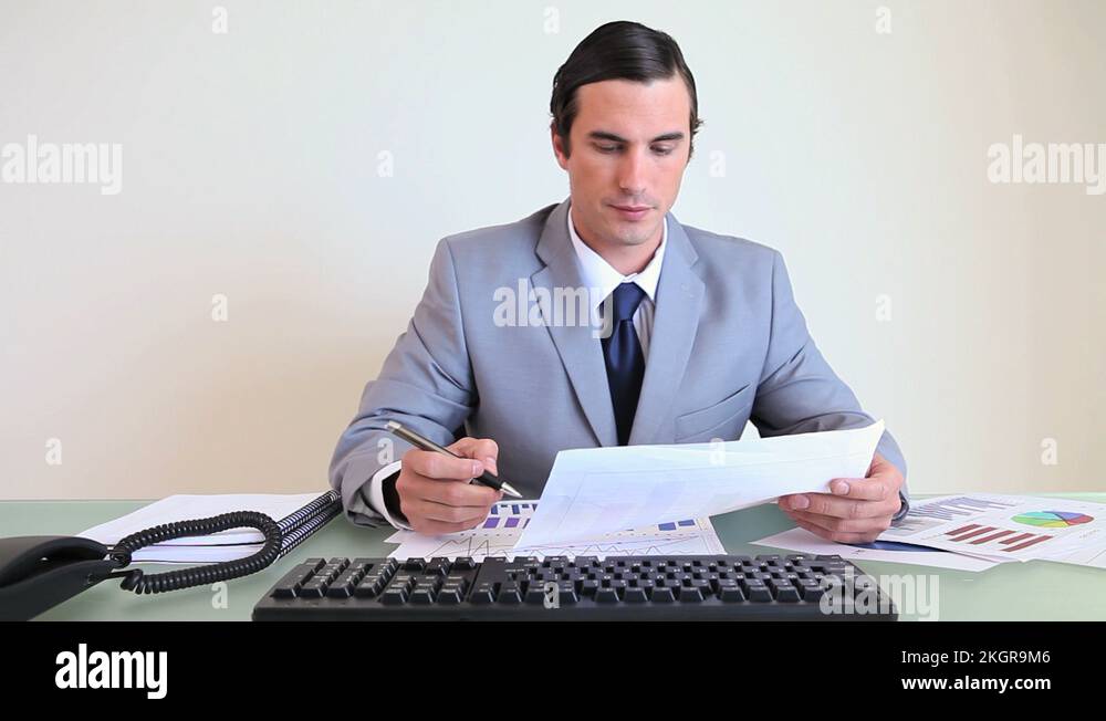Businessman working charts Stock Videos & Footage - HD and 4K Video ...