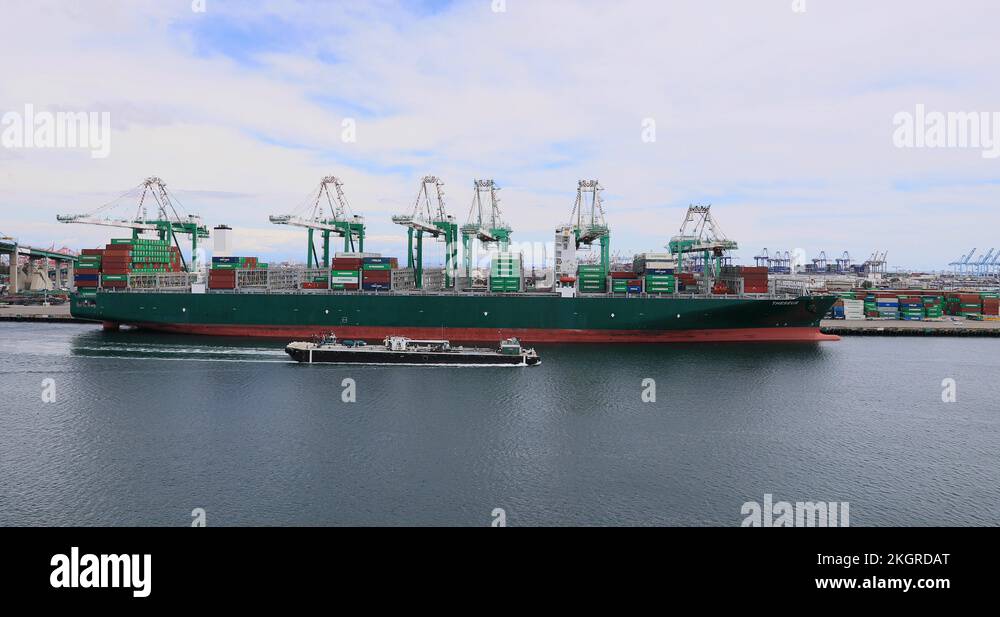 Barge container ship Stock Videos & Footage - HD and 4K Video Clips - Alamy