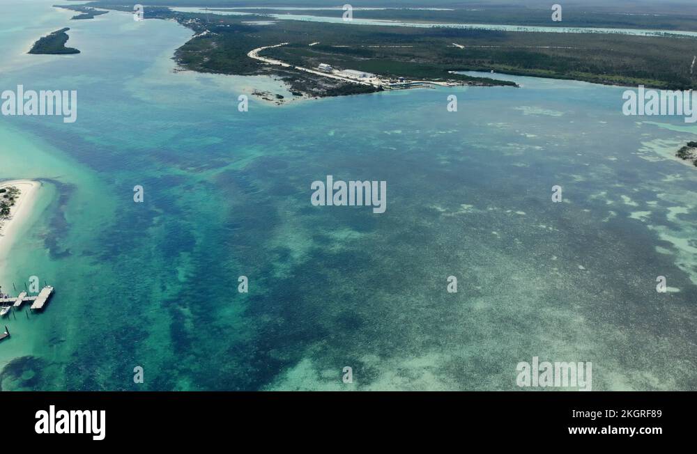 The Crystal Deep Water Cay, East End Grand Bahama, Bahamas Stock Video ...