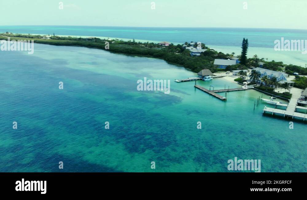 The Crystal Deep Water Cay, East End Grand Bahama, Bahamas Stock Video ...