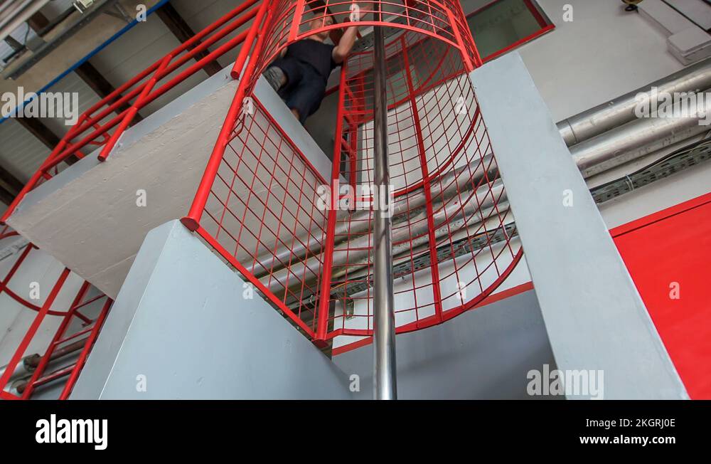 Fireman sliding down pole Stock Videos & Footage - HD and 4K Video ...